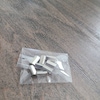 Finding 20 Pcs Silver Metal Fold Over Crimp Head Clips for 2mm Round ...