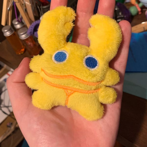 Sensory Stag Beetle Plush – Customizable Handmade Minky Bug Plushie ...