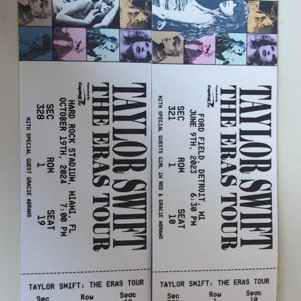 LC Custom Physical Commemorative Ticket | Physical Commemorative Ticket ...