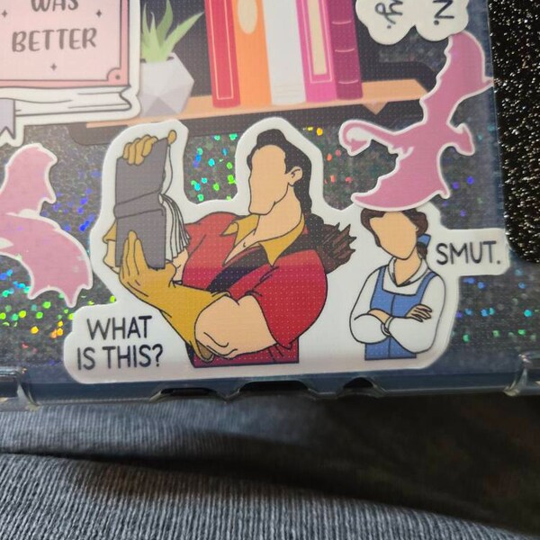 Belle Bookworm Smut Sticker Beauty and the Beast, Booktok, Spicy ...