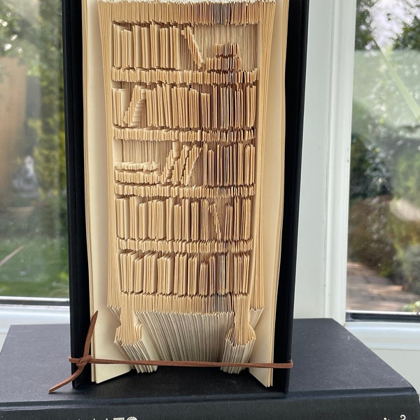 Bookcase 180 COMBI Book Folding Pattern (digital Download PATTERN) 23cm ...