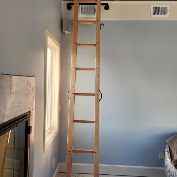 Maple - Handmade Custom Folding Loft Ladder - Etsy