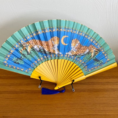 Lazy Leopards Hand-fan Khu Khu - Etsy