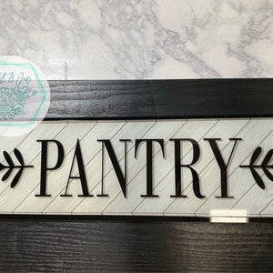 Pantry Svg Pantry Sign Svg Pantry Cricut Cut File Pantry Silhouette Cut ...