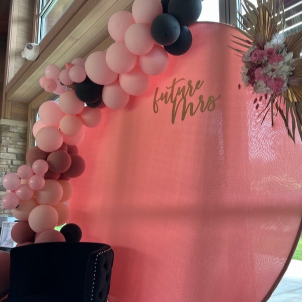 Future Mrs Sign Bridal Shower Backdrop Sign, Miss to Mrs Wood Sign ...