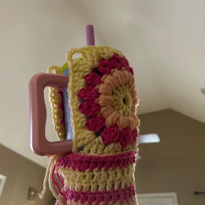 Krochet Kween 30 Oz Crossbody Cup Holder Pattern - Etsy
