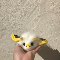 Bat Plush, Fruit Bat, Albino Flying Fox , Halloween Gift Bat Lovers ...