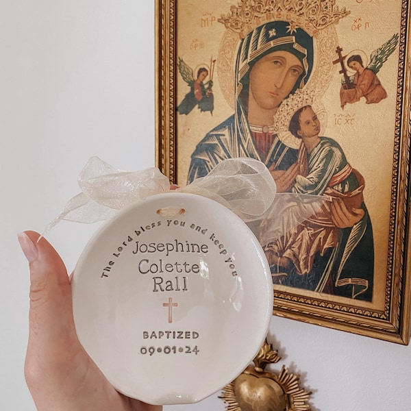 Baptism Gift Boy | Christening Gift From Godparent | Personalized ...