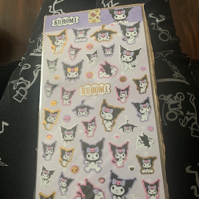 2021 Kuromi Sticker Sheet - Etsy
