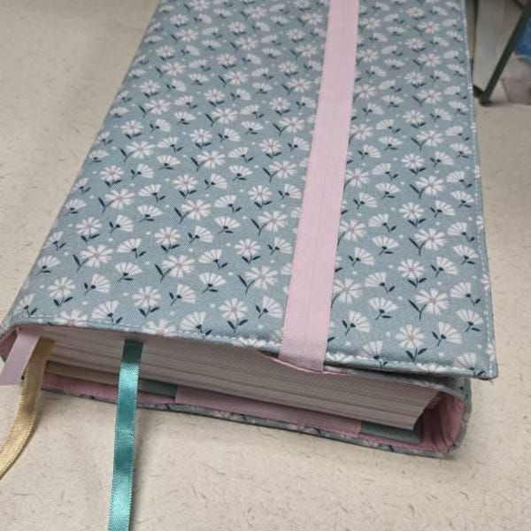 Wrap-around Book Cover, Book Sleeve, Book Pouch, Padded Book Cover ...