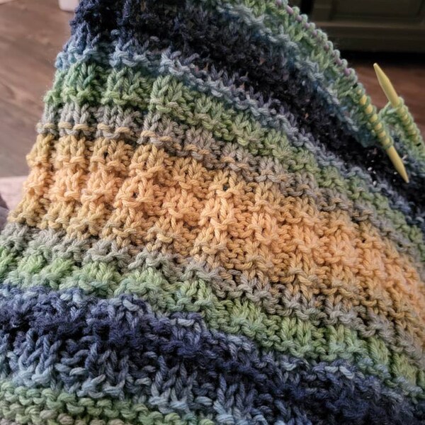 Stretchy Ribbed Beanie Knitting Pattern //digital Pattern // Beanie ...