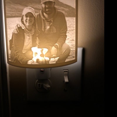Custom Photo Lithophane Night Light - Etsy