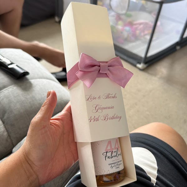 Personalized Mini Champagne Boxes: Bridal Shower Favor - Etsy