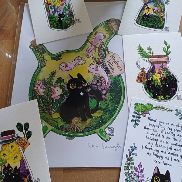 Kindness Potion Art Print - Etsy