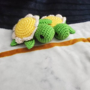 Petal the Sunflower Turtle Pattern Crochet PDF Download - Etsy