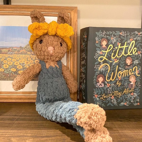 Plush Beth Bunny Mermaid Tail Mod CROCHET PATTERN fable Collection - Etsy