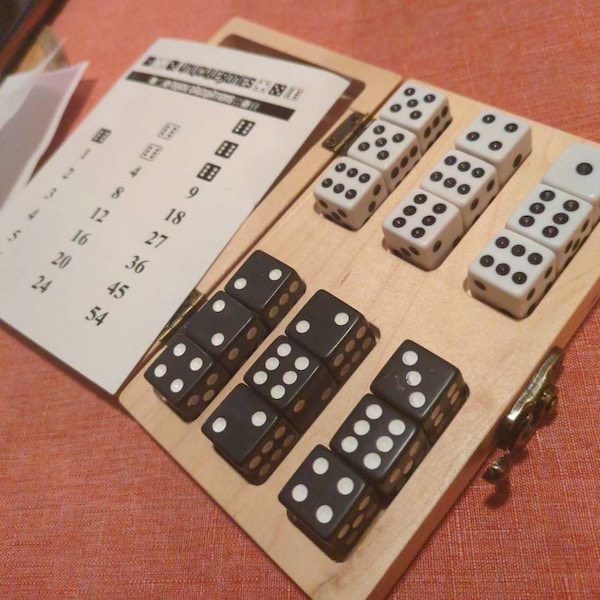 Lidded Knuckle Bones Game Set - Etsy