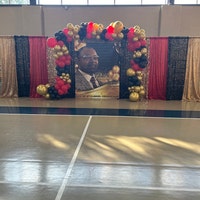 Custom Photo Backdrop, Retirement Step Repeat, 50th Birthday Backdrop ...