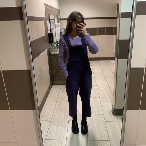 Plus Sizes 2X and 3X/4X Olive Green Bib Overalls Full Length in Fair ...