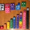 Numberblocks Face Stickers 21-30 for 2cm Mathlinkcube/blocks A4 ...