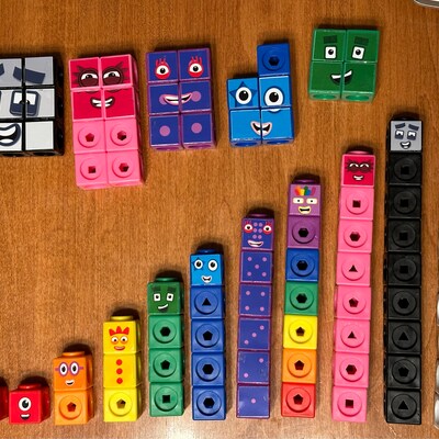 Alphablocks Face Stickers A-Z for 2cm Mathlinkcube/blocks A4 Stickers ...