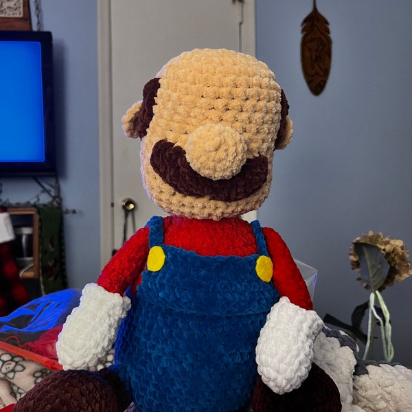 Super Mario Crochet Pattern PDF - Plush - Amigurumi- Tutoriel - US ...