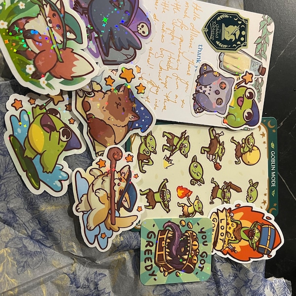 WITCH FOX | Fox Stickers | Cute Cottagecore Sticker | Foxcore ...
