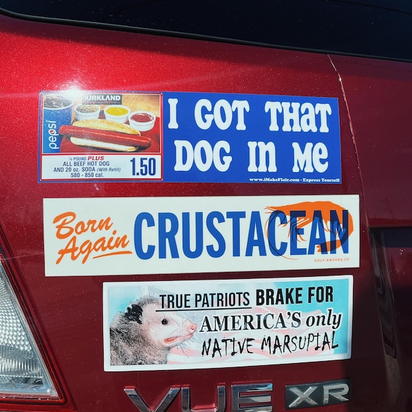 Born Again Crustacean Bumper Sticker - Etsy