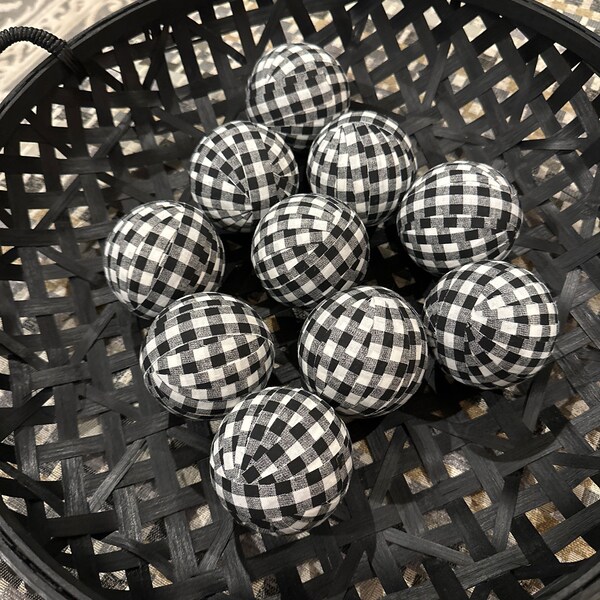 Rag Ball Bowl Fillers, Ladybug Fabric Bowl Fillers, Green Rag Balls ...