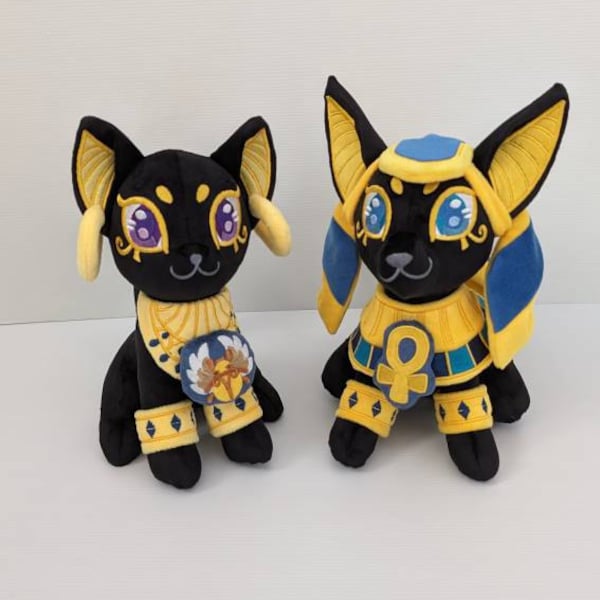 Ancient Egyptian Animal Gods Plush Sewing Pattern .pdf Tutorial Anubis ...