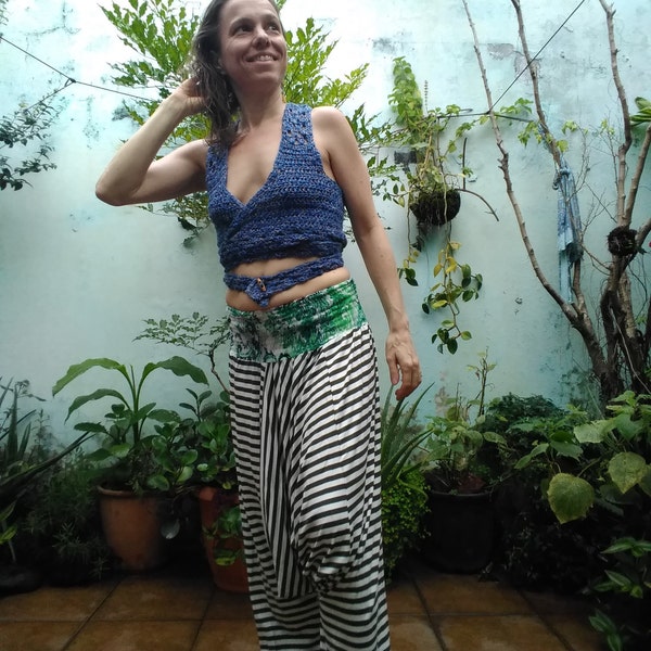 Goa Shiva Pants Personalized Linen Aladdin, Harem, Balloon, Thai ...