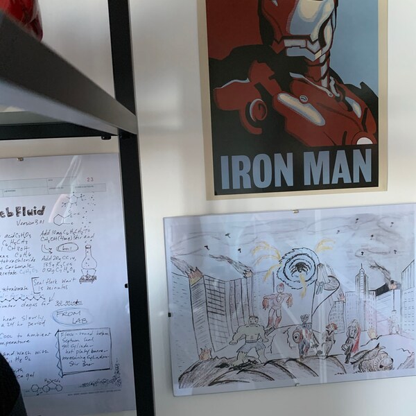 Iron Man Secret File Ironman Tony Stark S.H.I.E.L.D. Files Paper Props ...