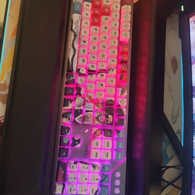 Viego the Ruined King LOL Series Keycap Set, 112 Keys PBT for Mechanical Keyboard OEM Profile ...