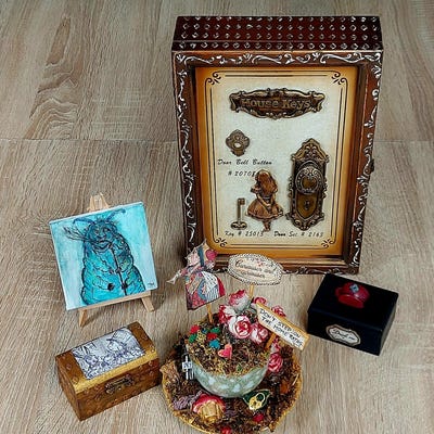 Travel Decor Box, World Map Box, Travel Agent Gift, Nautical Decor Box ...