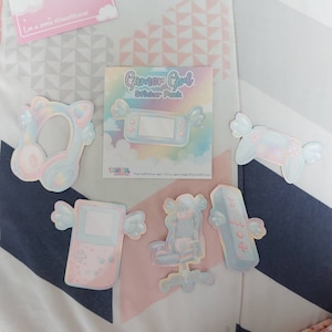 420 Sticker Pack Stoner Girls, Weed Stickers, Cannabis Stickers, Kawaii ...