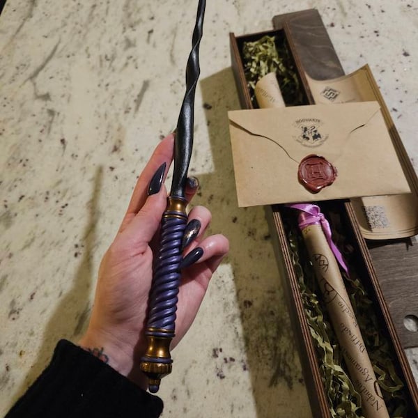 Ominis Gaunt Wand. Сustom Legacy Wand. Magic Wand. Wooden Wand. Gift ...