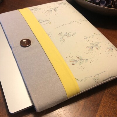 Lavender Floral Laptop Case for Women Laptop Sleeve Laptop Bag Computer ...