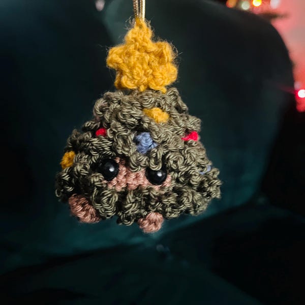 Swinging Holiday Squad Crochet Patterns, Christmas Car Hanging Crochet ...