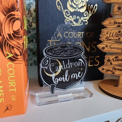 Cauldron Made Fan Art From inkfaeart Freestanding Bookshelf / Desktop ...