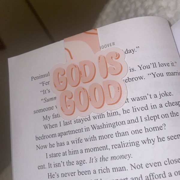 God is Good Magnetic Double Sided Bookmark - Etsy