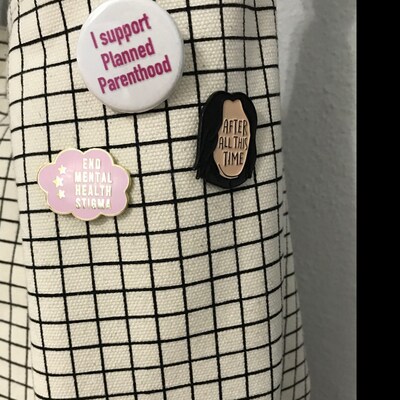 End Mental Health Stigma Enamel Pin / Mental Health Awareness Pin ...