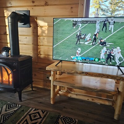 Rustic Log Back Bench for Outdoor Porch Bench Patio Bench Seating for ...