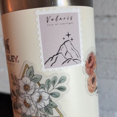 Velaris Stamp Sticker VINYL STICKER City of Starlight ACOTAR Sarah J ...