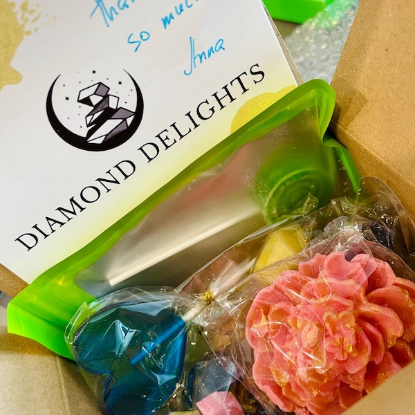 Crystal Candy Percy Jackson Lotus Flower Kohakutou Candy, ASMR Viral ...