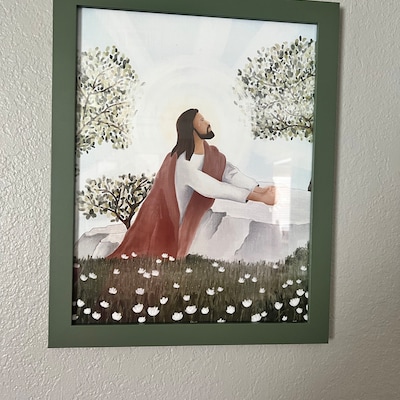 Gethsemane PRINTABLE // LDS Art Jesus Christ Illustration Religious ...