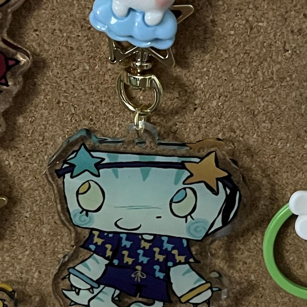 Star Time Shelly Dandys World Roblox Keychain - Etsy