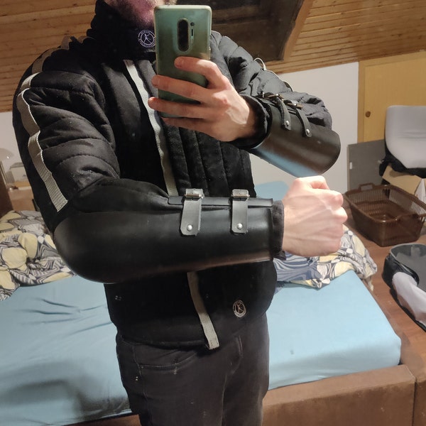 Plastic Vambrace for HEMA, Training Armor, Sparring Equipment, Plastic ...