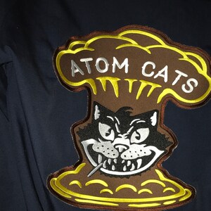 Atom Cats Patch Large Embroidered Fallout - Etsy