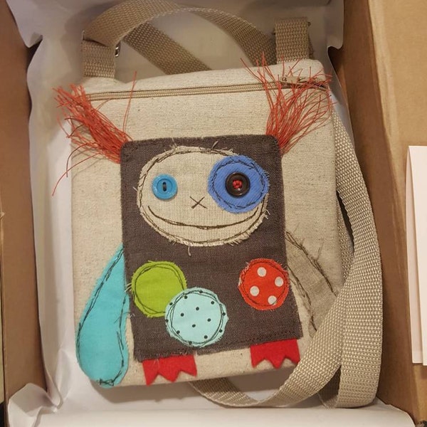 Worry Monster Doll, Anxiety Relief Gift, Personalized Stuffed Monster ...