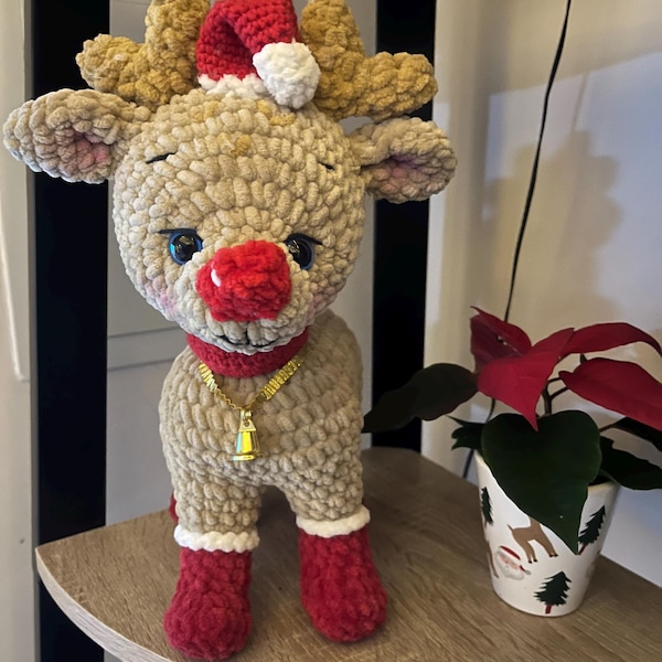 Rudolph the Red Nose Amigurumi by Aleniya2 Crochet PDF Pattern Tutorial ...
